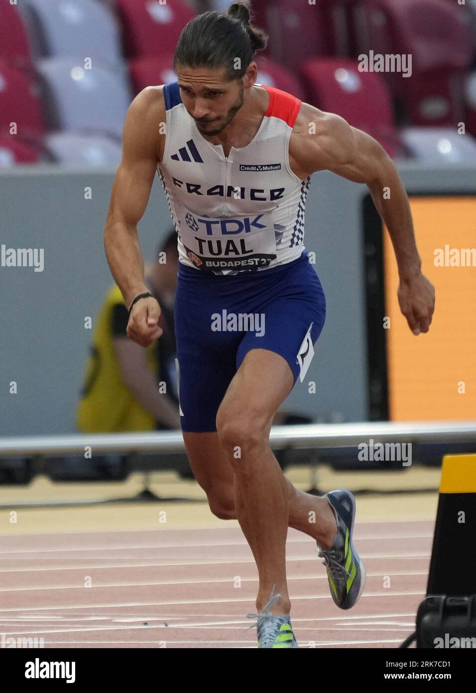 Gabriel TUAL of FRA Heat 1 800 METRES MEN during the World Athletics ...