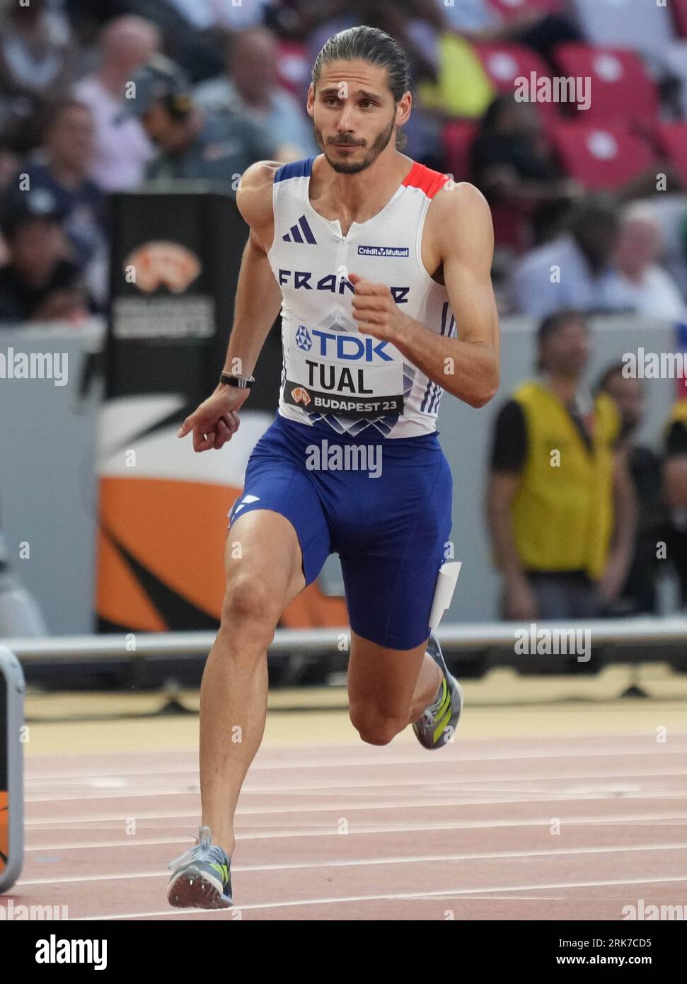 Gabriel TUAL of FRA Heat 1 800 METRES MEN during the World Athletics ...
