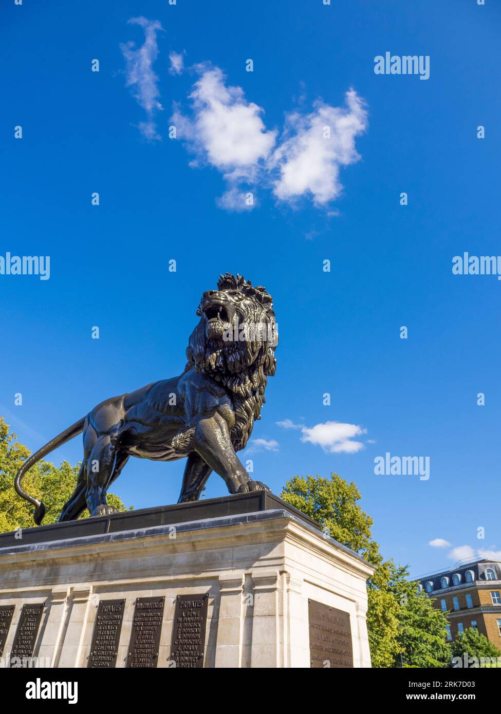 Maiwand Lion, Abbey Quarter, Reading, Berkshire, England, UK, GB Stock ...