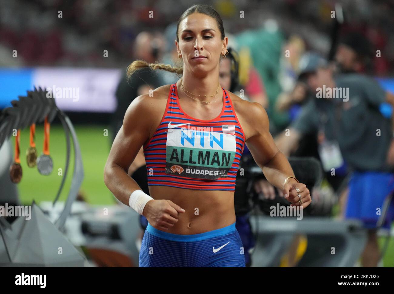 Valarie ALLMAN of USA Final DISCUS THROW WOMEN during the World ...