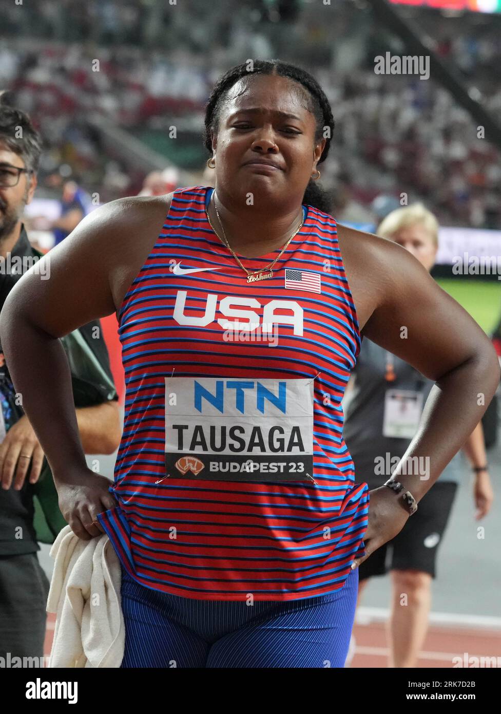Laulauga TAUSAGA of USA Final DISCUS THROW WOMEN during the World ...