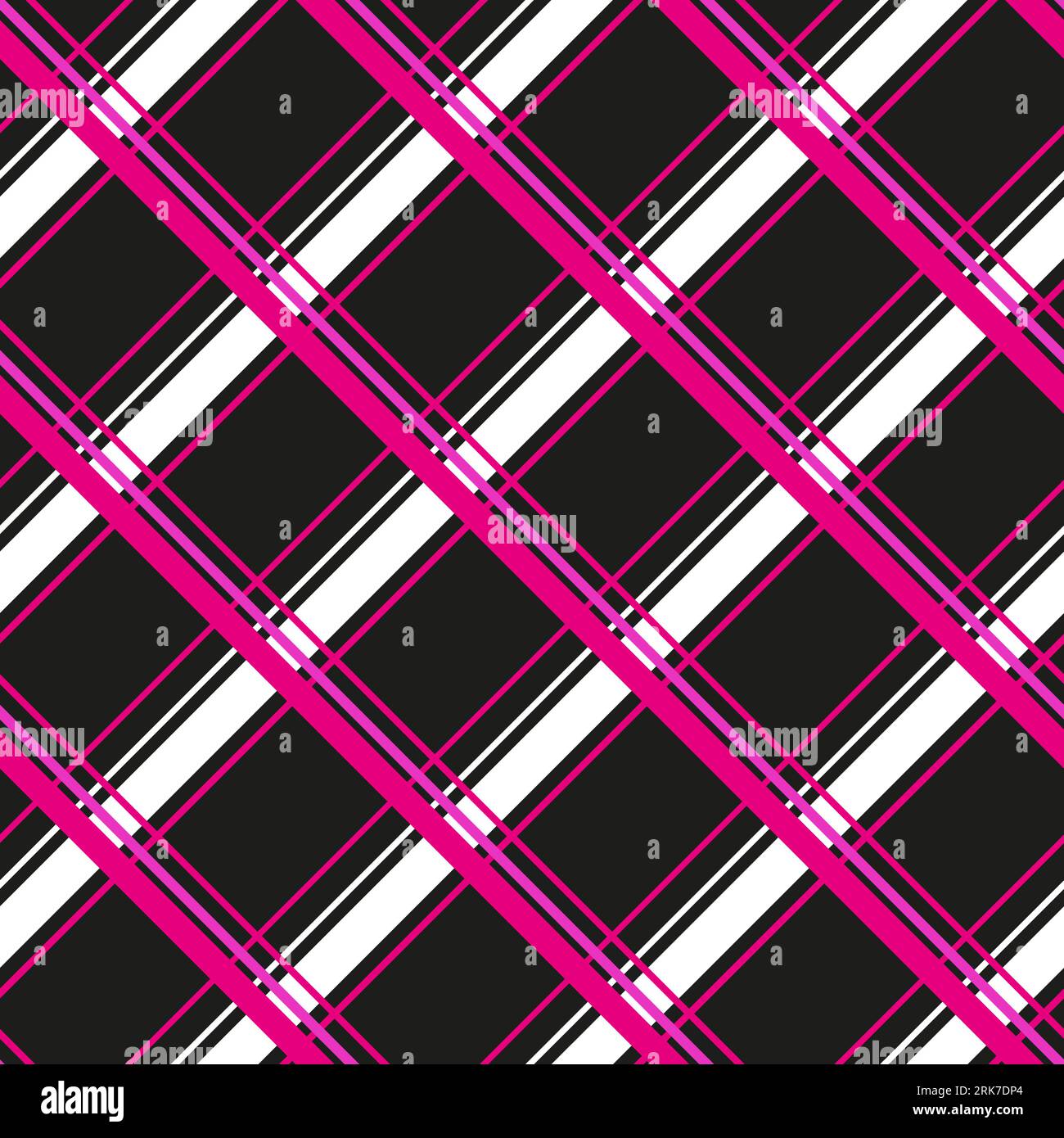emo y2k Tartan Plaid Seamless Pattern Background. Trendy Tiles Vector ...