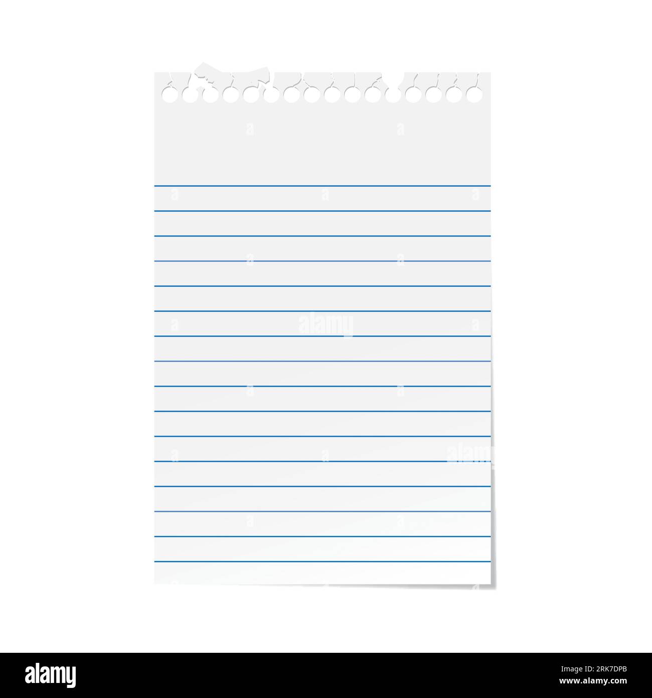 Old book of empty pages Stock Vector Images - Alamy