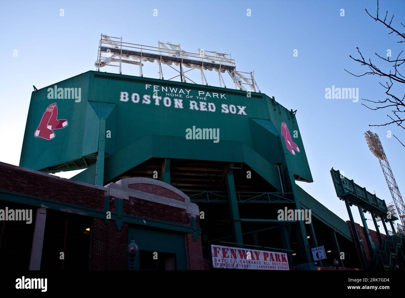 The Historic Fenway Park Boston MA Stock Photo - Alamy