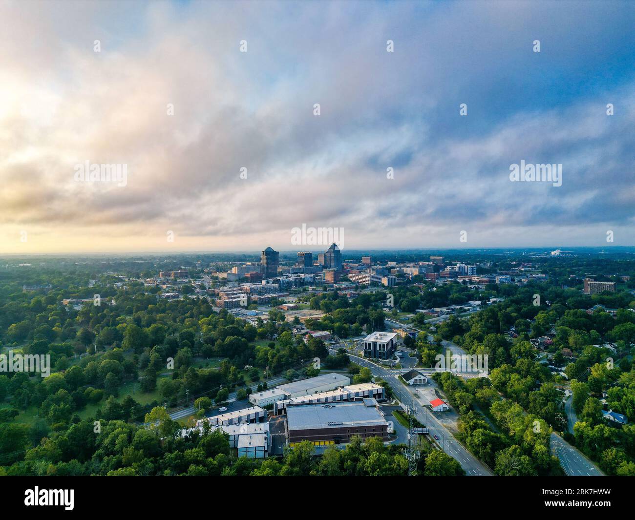 Greensboro skyline hi-res stock photography and images - Alamy
