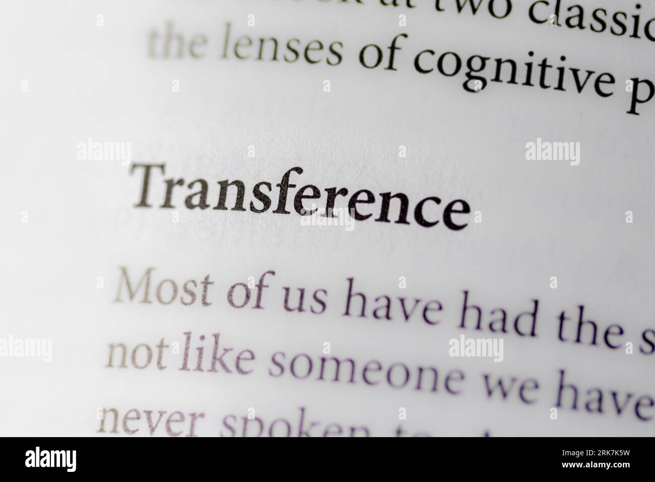 Transference hi-res stock photography and images - Alamy