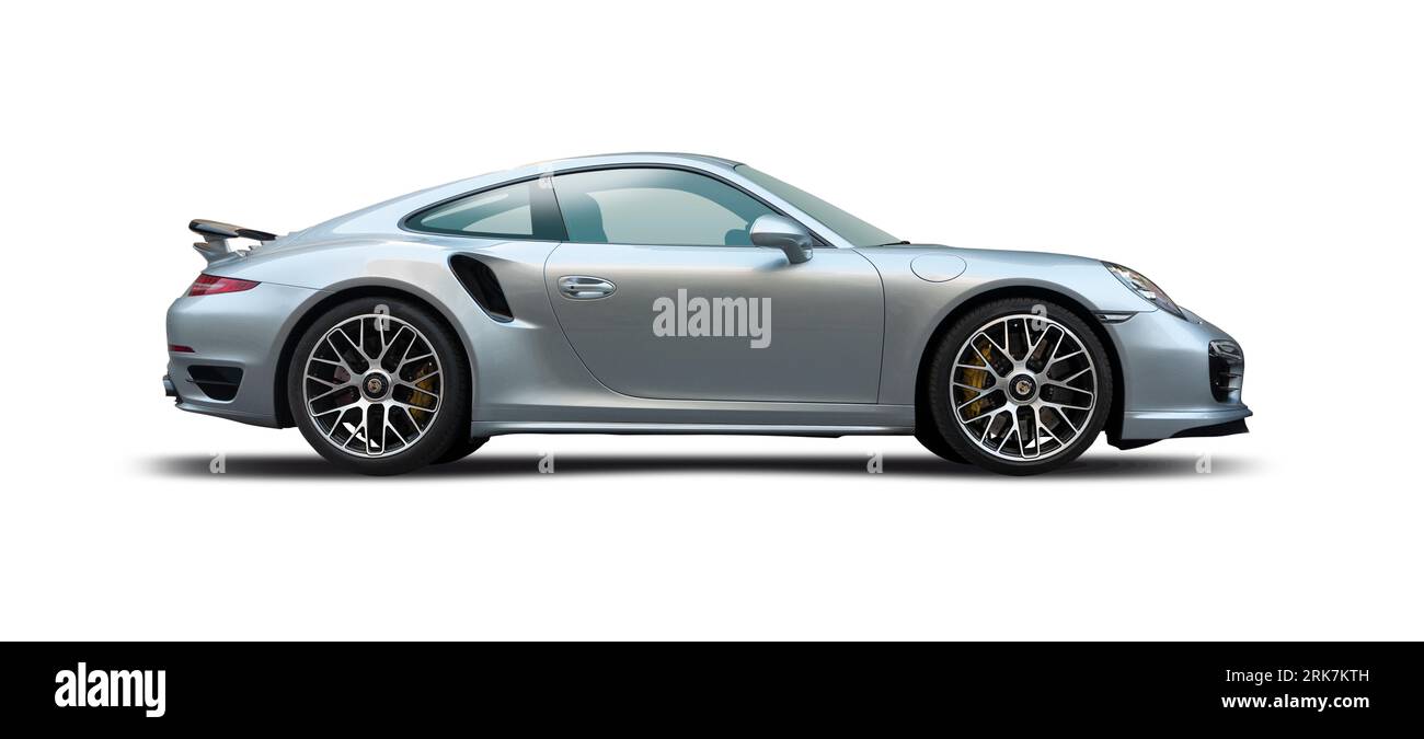 Porsche side view hi-res stock photography and images - Alamy