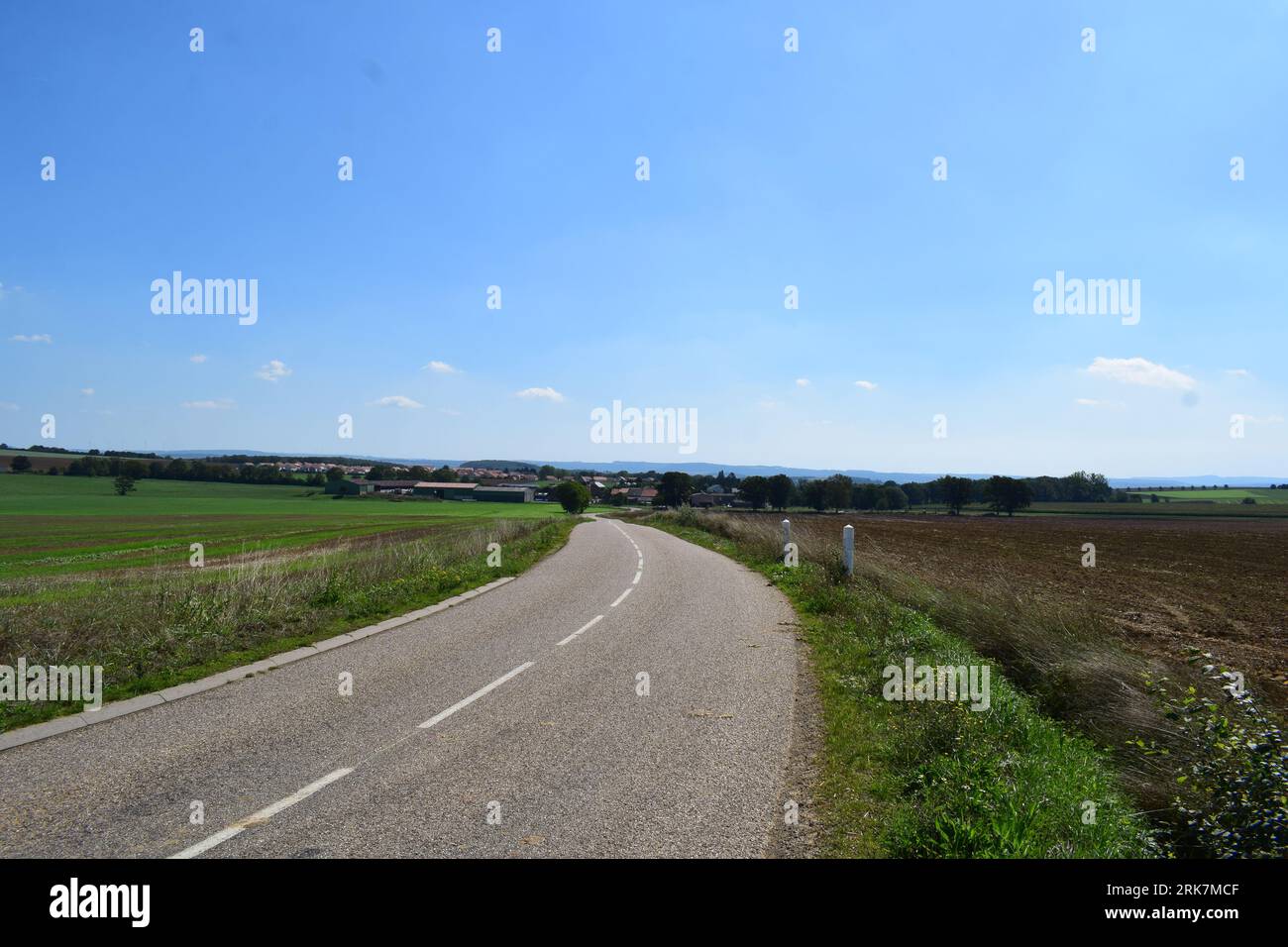 Rural roads in france hi-res stock photography and images - Alamy