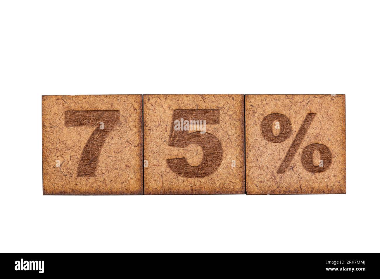 Number And Signs On Wooden Square Tiles On White Background; Number ...