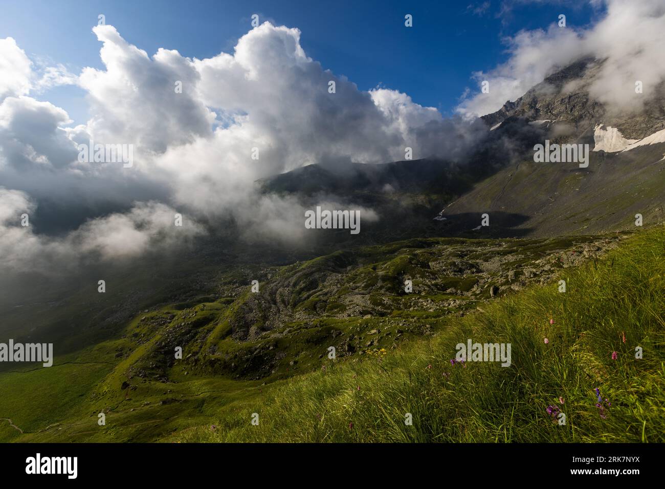 Dusheti, Georgia. Hike over the Chaukhi Pass Stock Photo - Alamy
