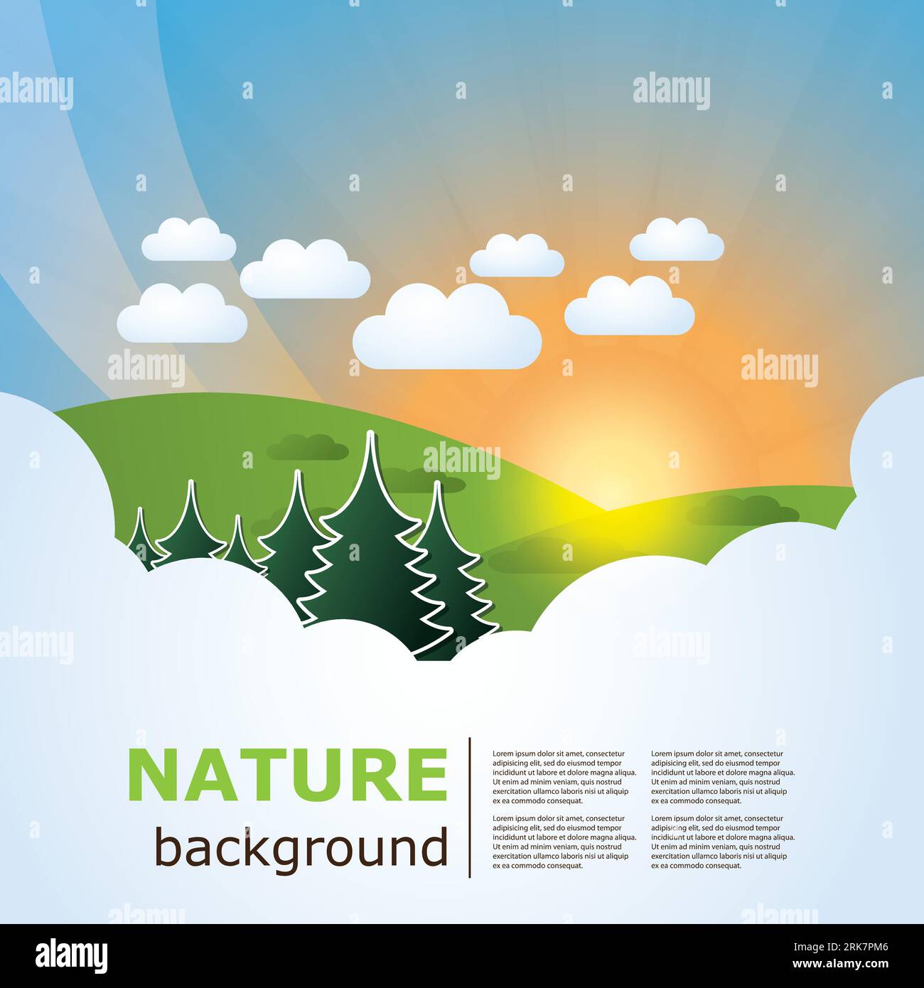 Sun spots mountain Stock Vector Images - Alamy