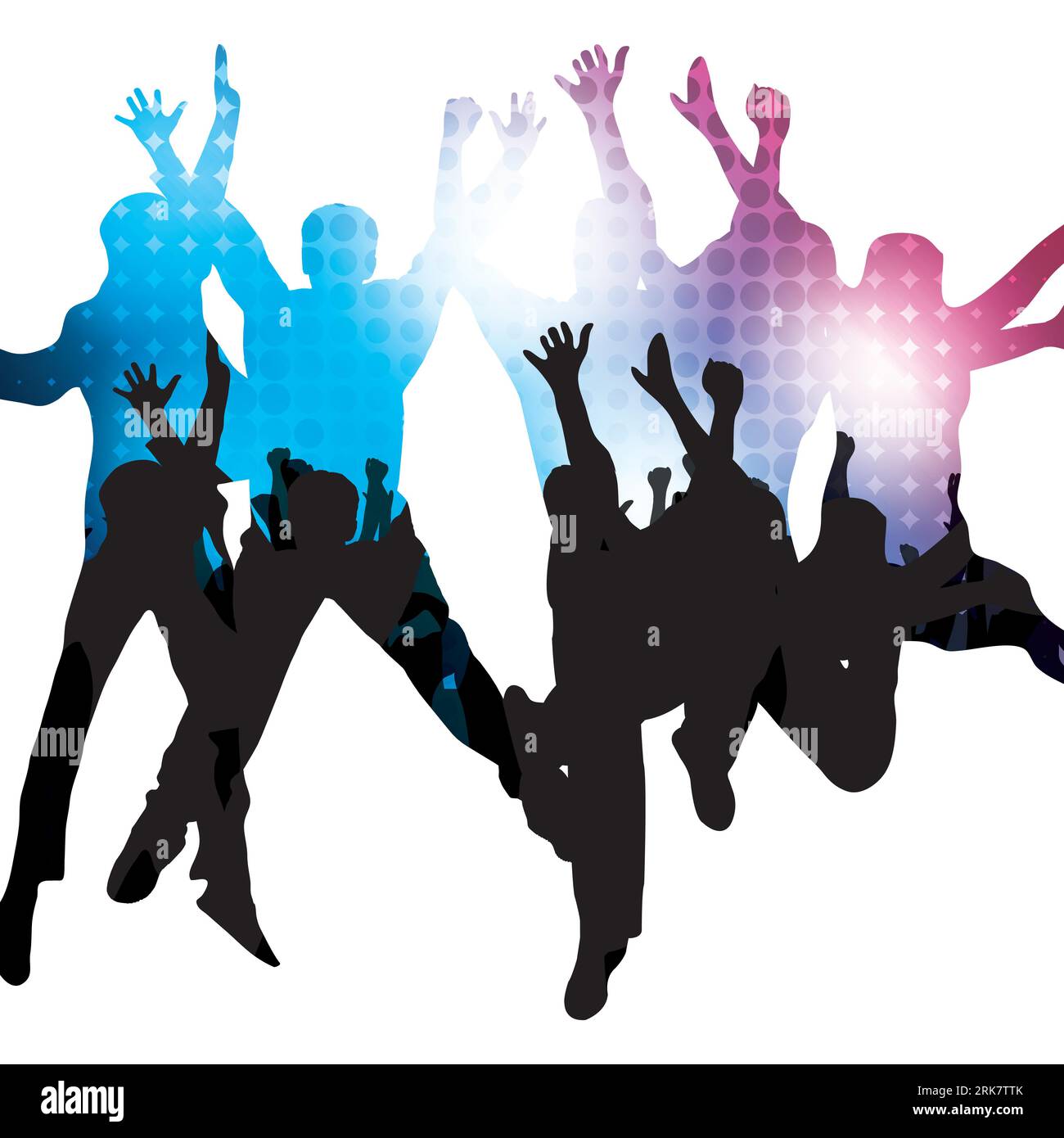 Silhouette marketing women Stock Vector Images - Alamy