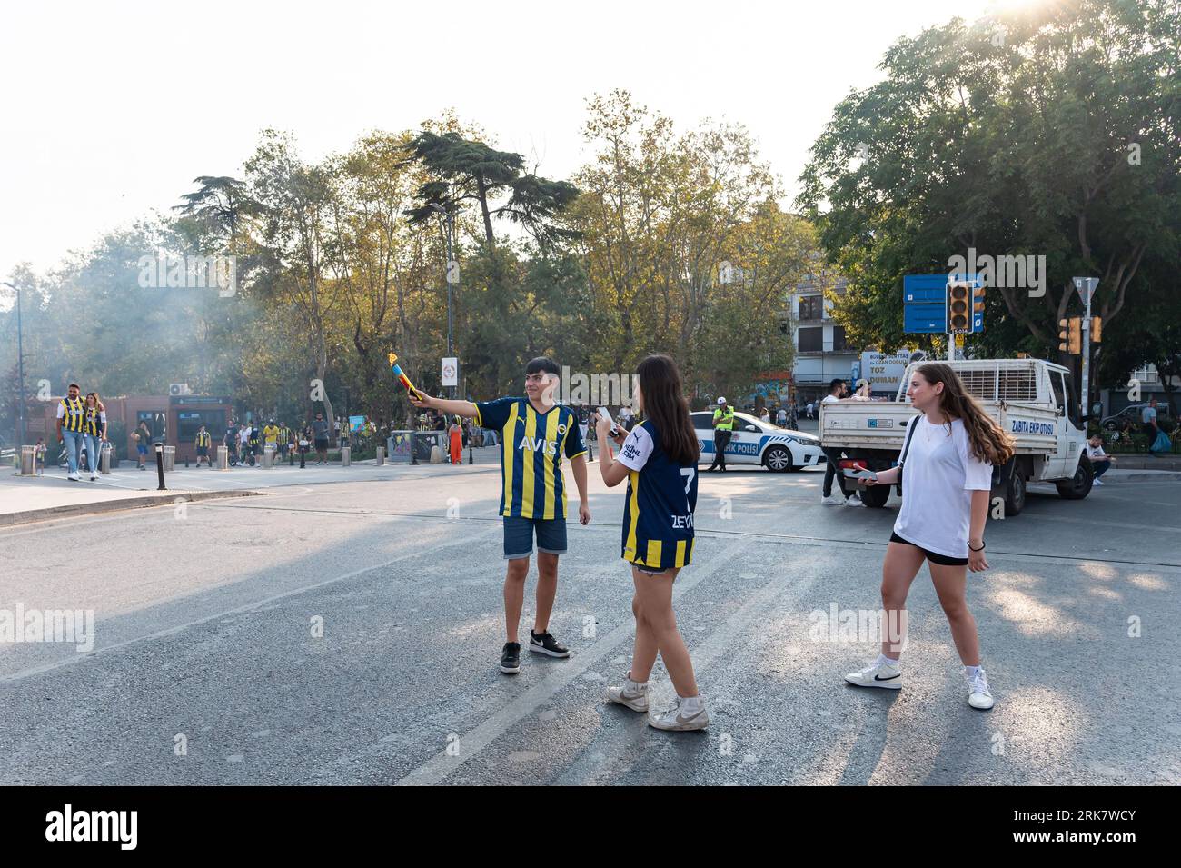 Istanbul, Turkey. 24th Aug, 2023. ISTANBUL, Sukru Saracoglu Stadium, 24 ...