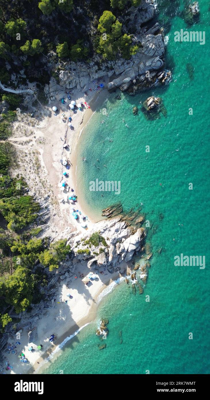Drone footage captured with DJI MINI 3! Aerial view of the shoreline of ...