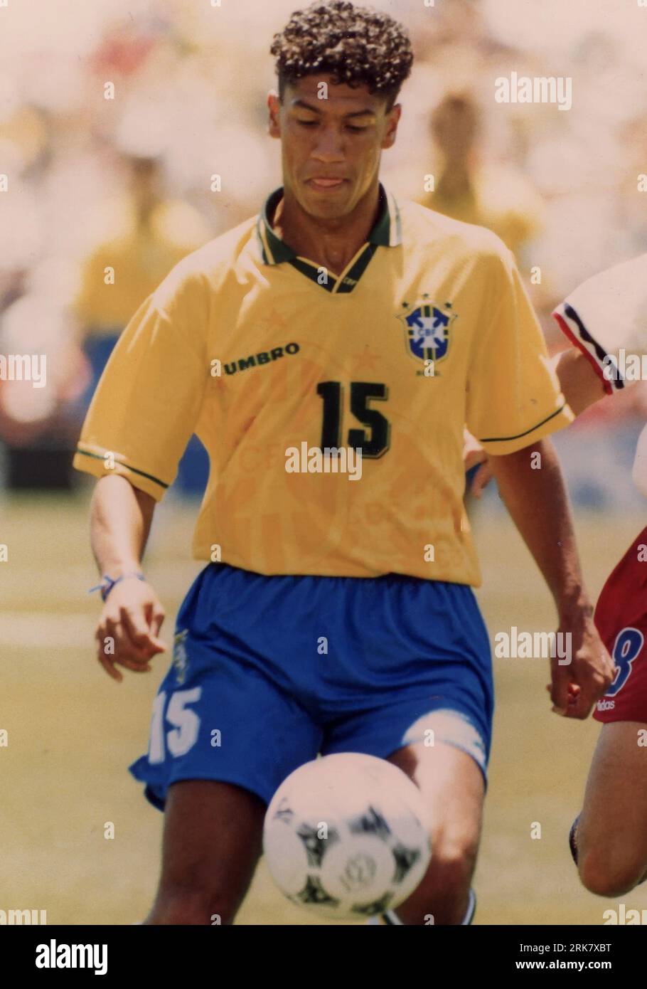 Marcio Santos of Brazil in the 1994 World Cup Stock Photo - Alamy