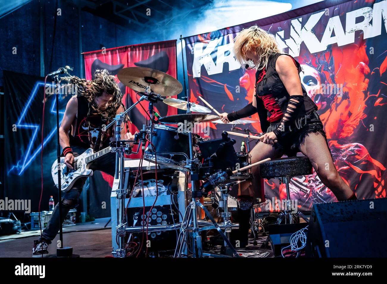 Blaker, Norway. 19th, August 2023. The American hard rock duo ...