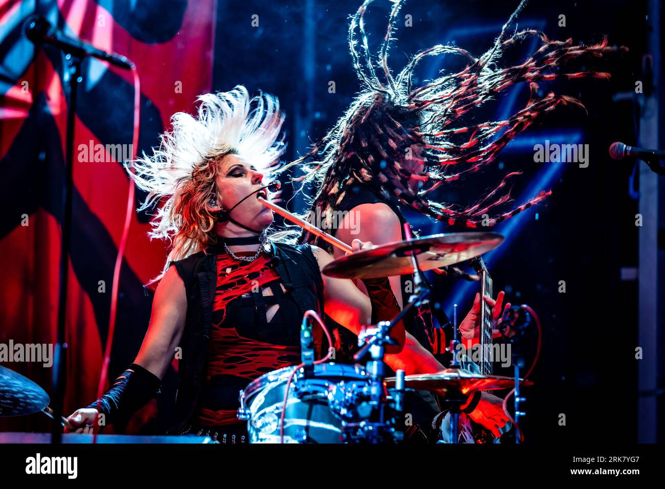 Blaker, Norway. 19th, August 2023. The American hard rock duo ...