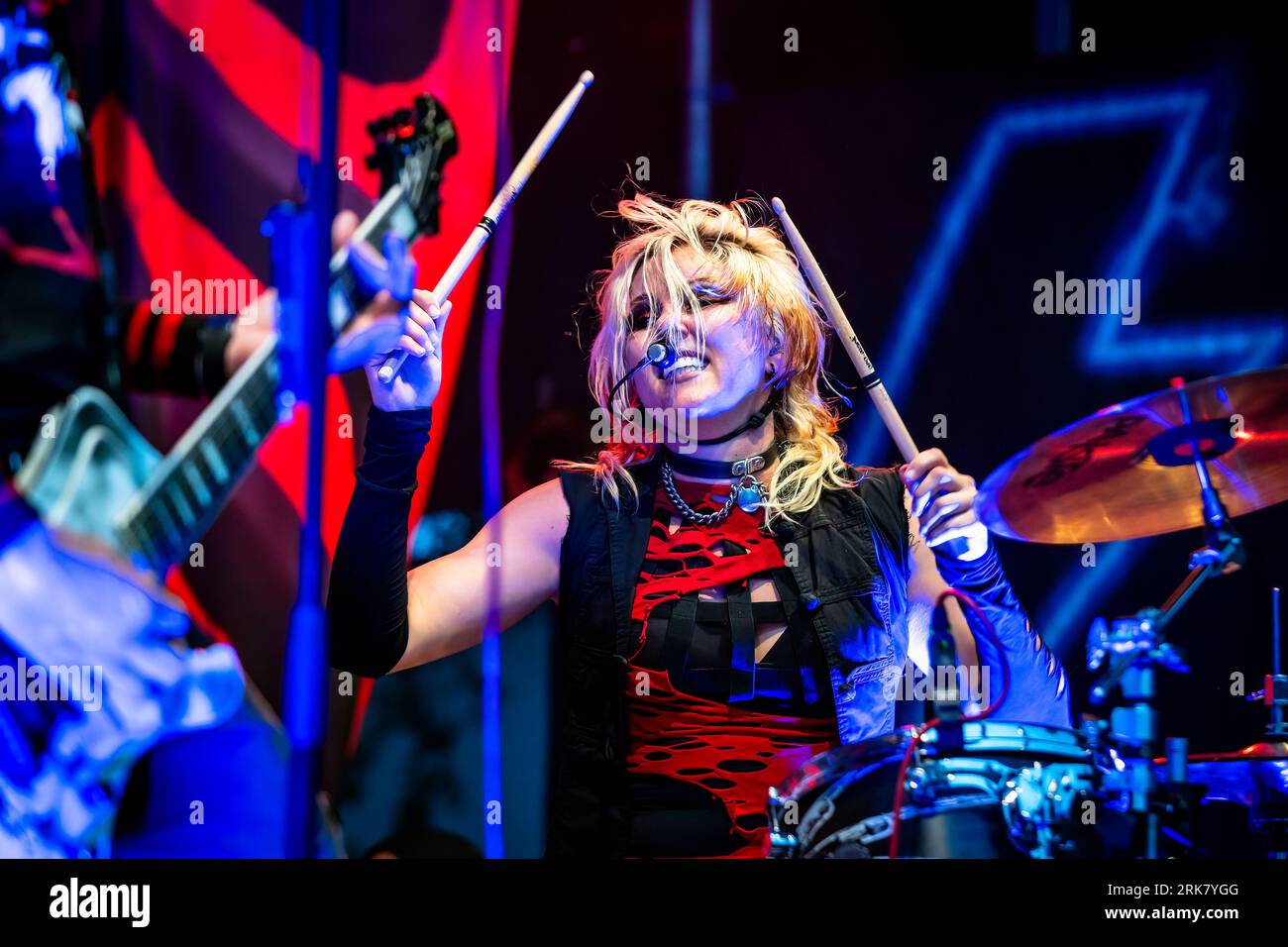 Blaker, Norway. 19th, August 2023. The American hard rock duo ...