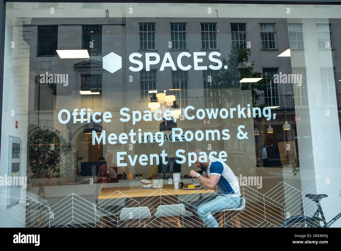 LONDON- JULY 27, 2023: Spaces Or Spaceworks location on Baker Street in ...