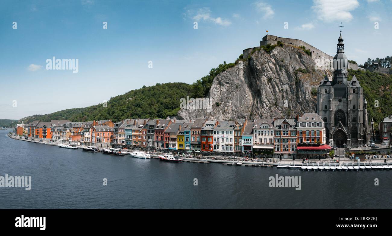 Visiting the picturesque city of Dinant, Belgium, where the river ...
