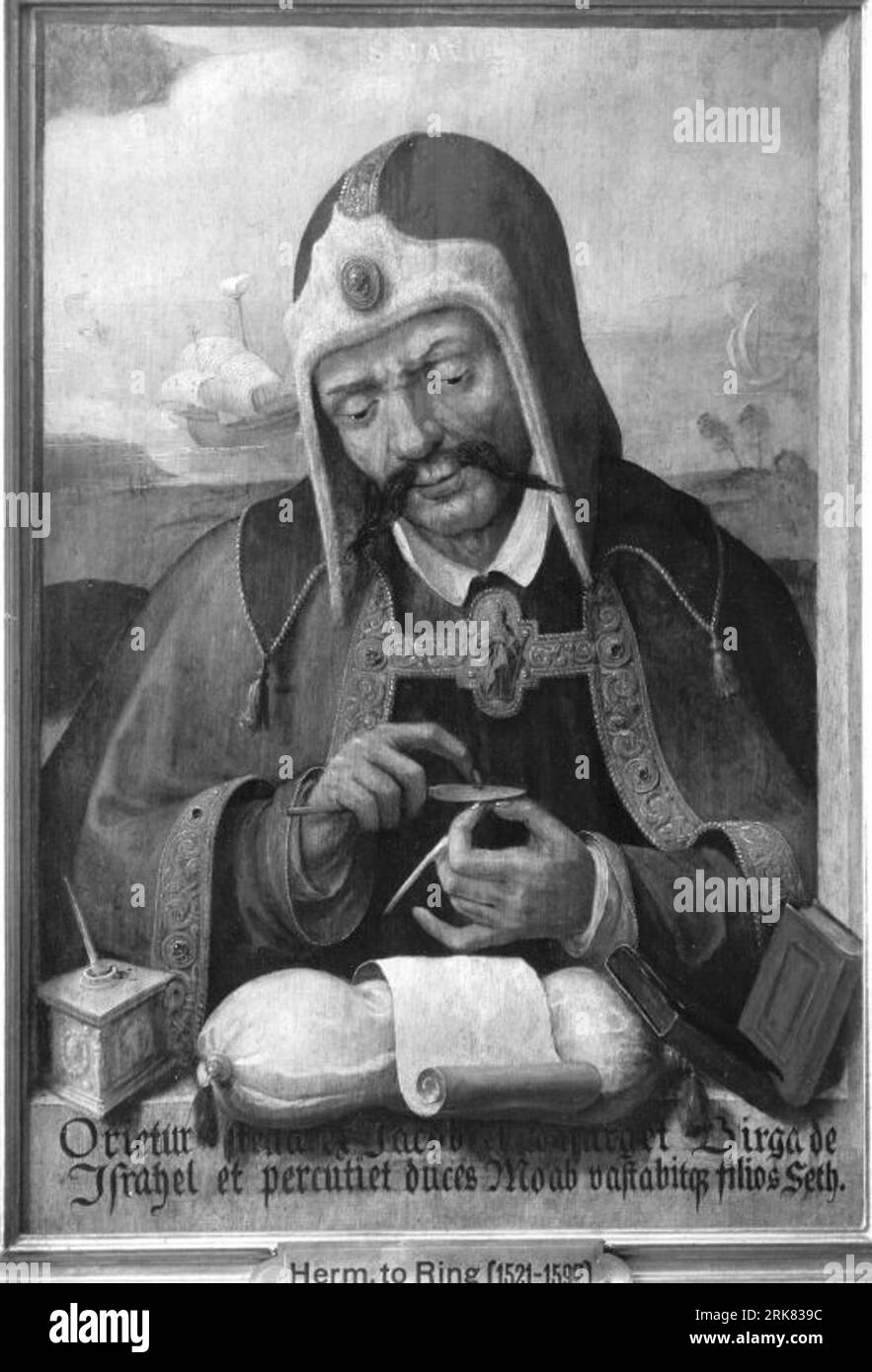 Balaam (?) by Hermann tom Ring Stock Photo - Alamy