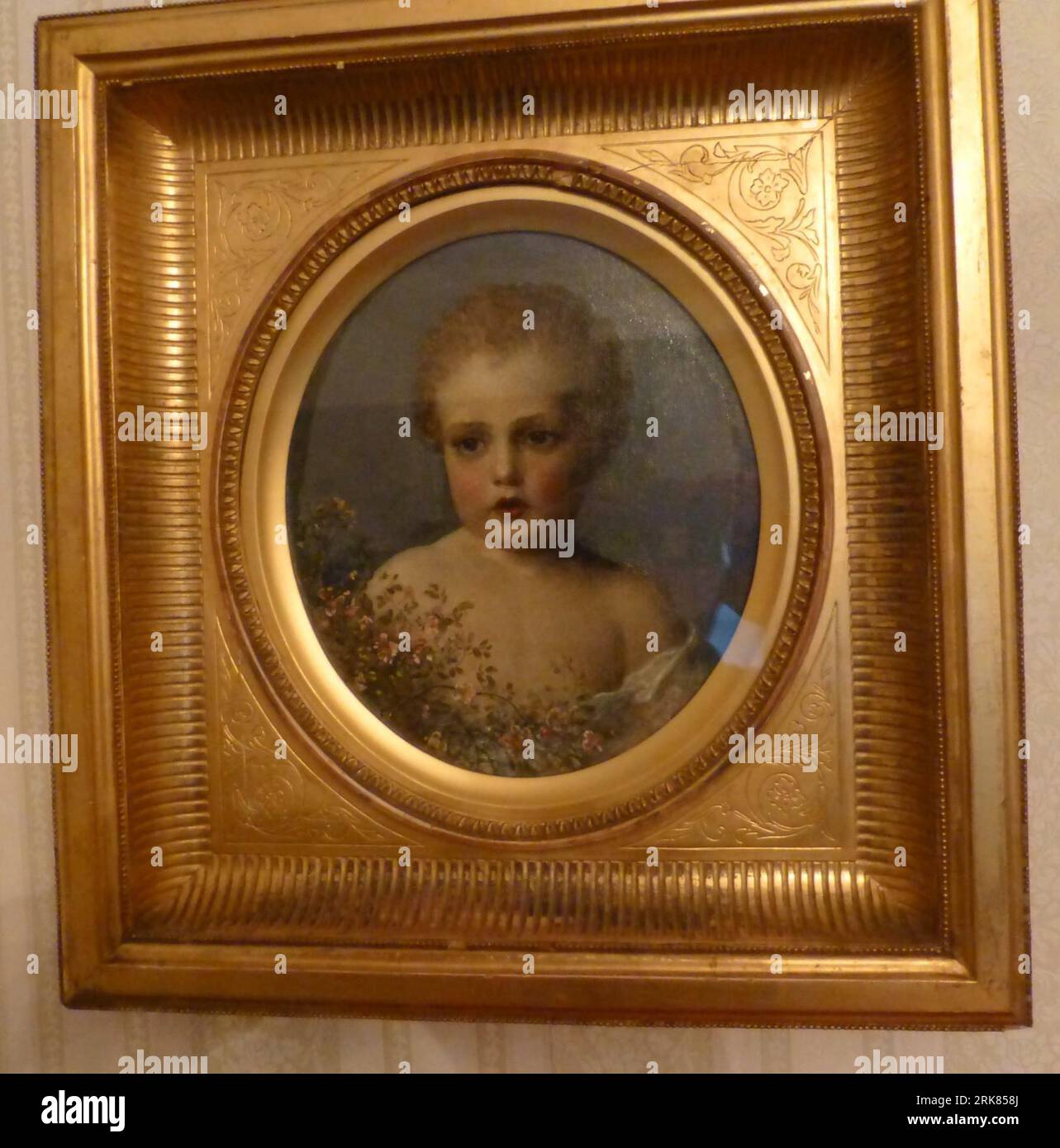 A Young Child between circa 1860 and circa 1870 by James Sant Stock ...