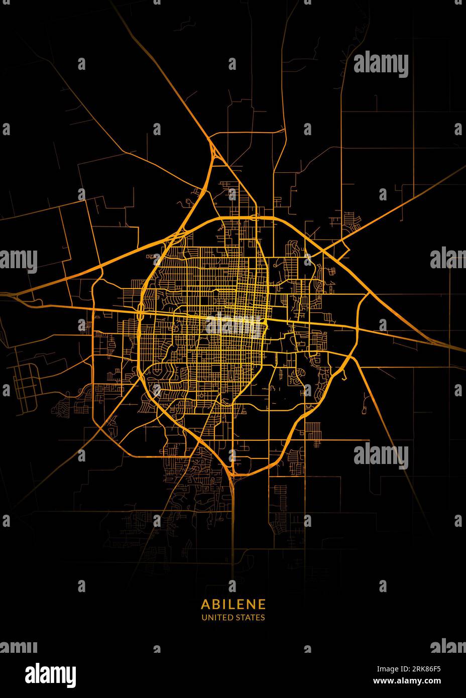 Map Of Abilene Texas Area Abilene West Texas US Topo Map – MyTopo