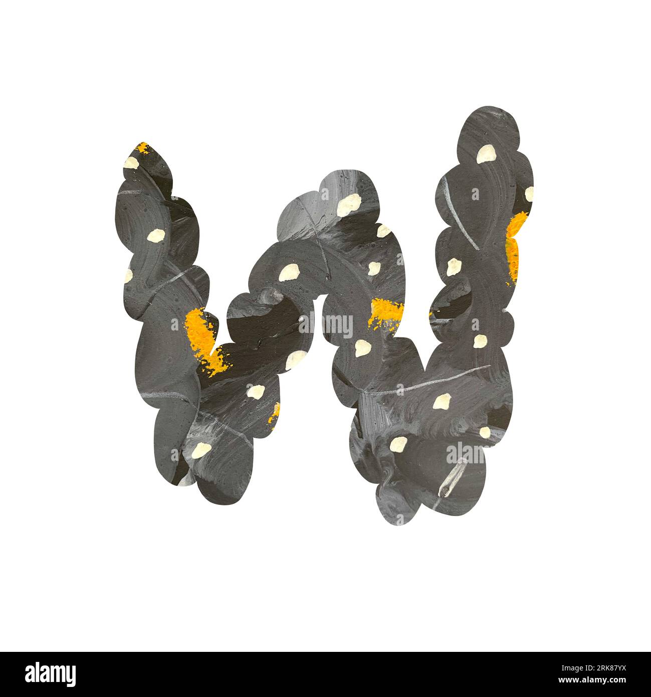 W letter form design hi-res stock photography and images - Alamy