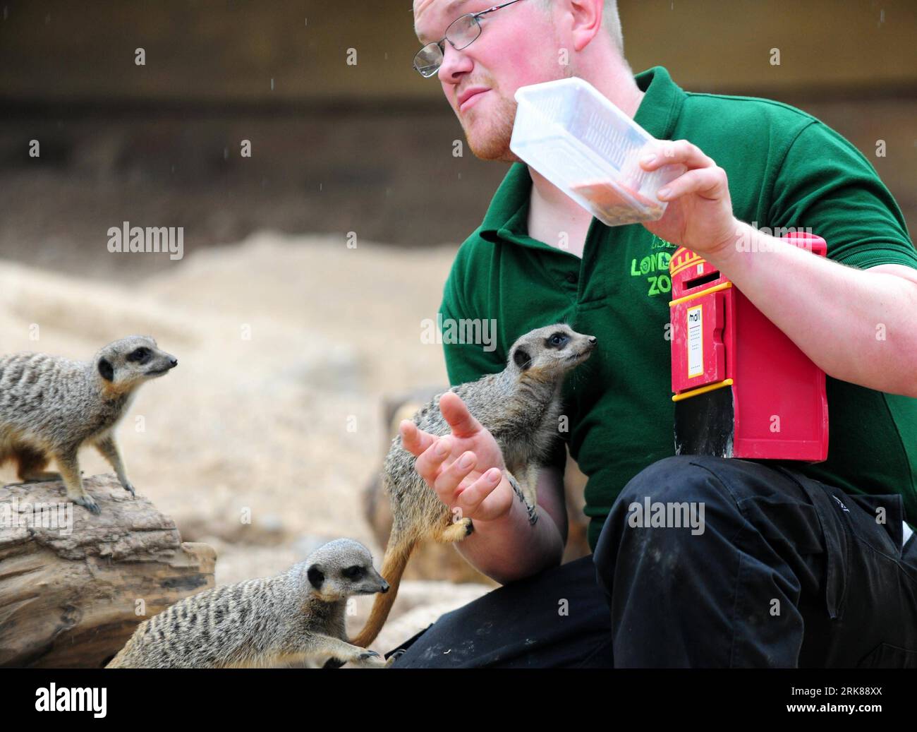 London zoo keeper hi-res stock photography and images - Alamy