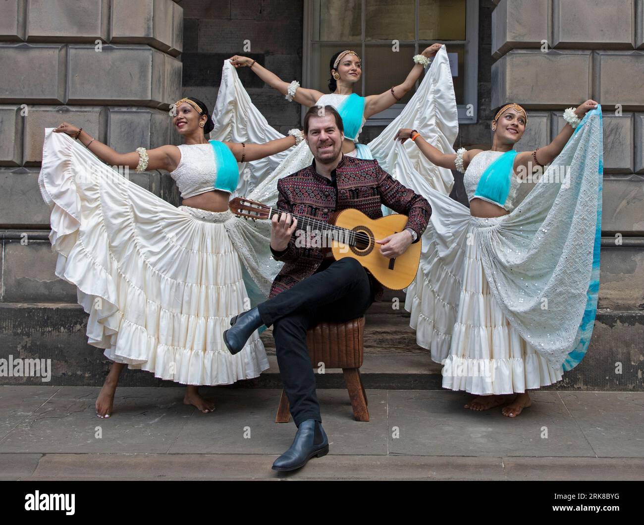 Royal Mile, Edinburgh Scotland, UK. 24-26 August 2023. Simon Thacker ...
