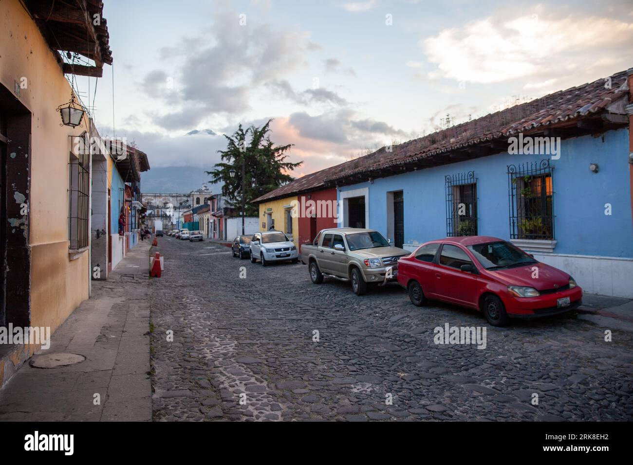 Antigua, Guatemala Street Stock Photo - Alamy
