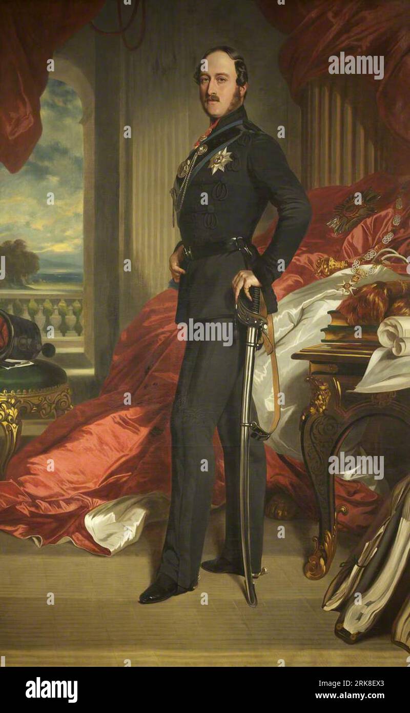 Prince Albert (1819–1861), in the Uniform of Colonel-in-Chief of the ...