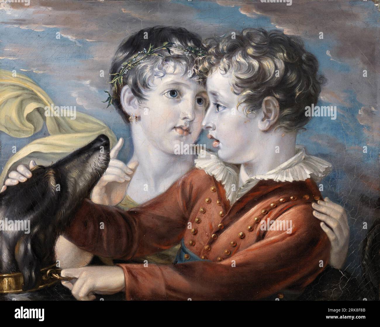 Portrait of Lady Sarah Elizabeth and The Hon. Jeffrey Amherst 1811 by ...