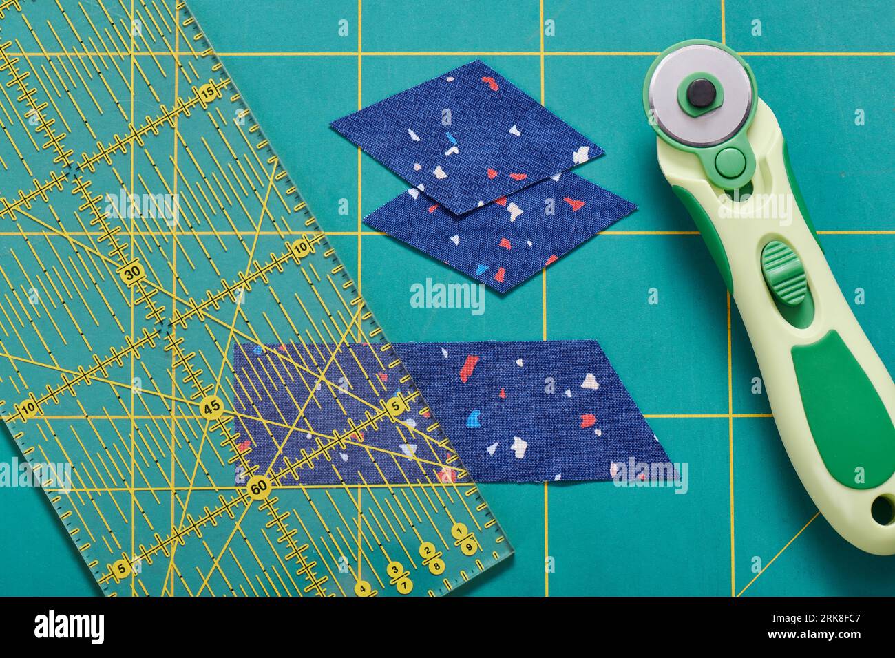 Patchwork ruler hi-res stock photography and images - Alamy