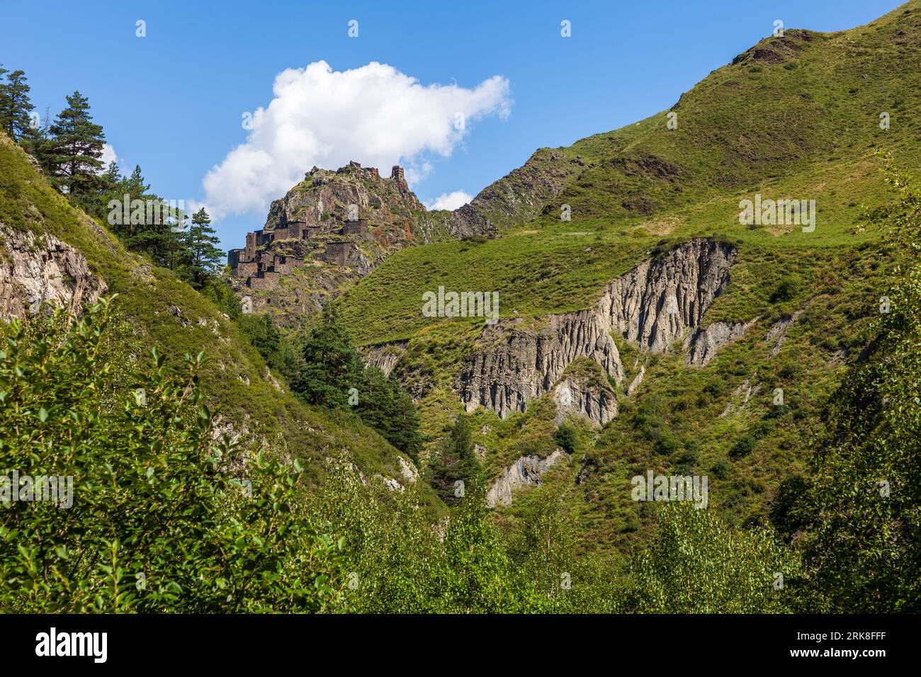 Mutso castle, Georgia Stock Photo - Alamy