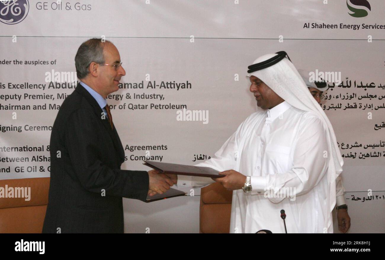 Qatar energy and industry minister hi-res stock photography and images ...
