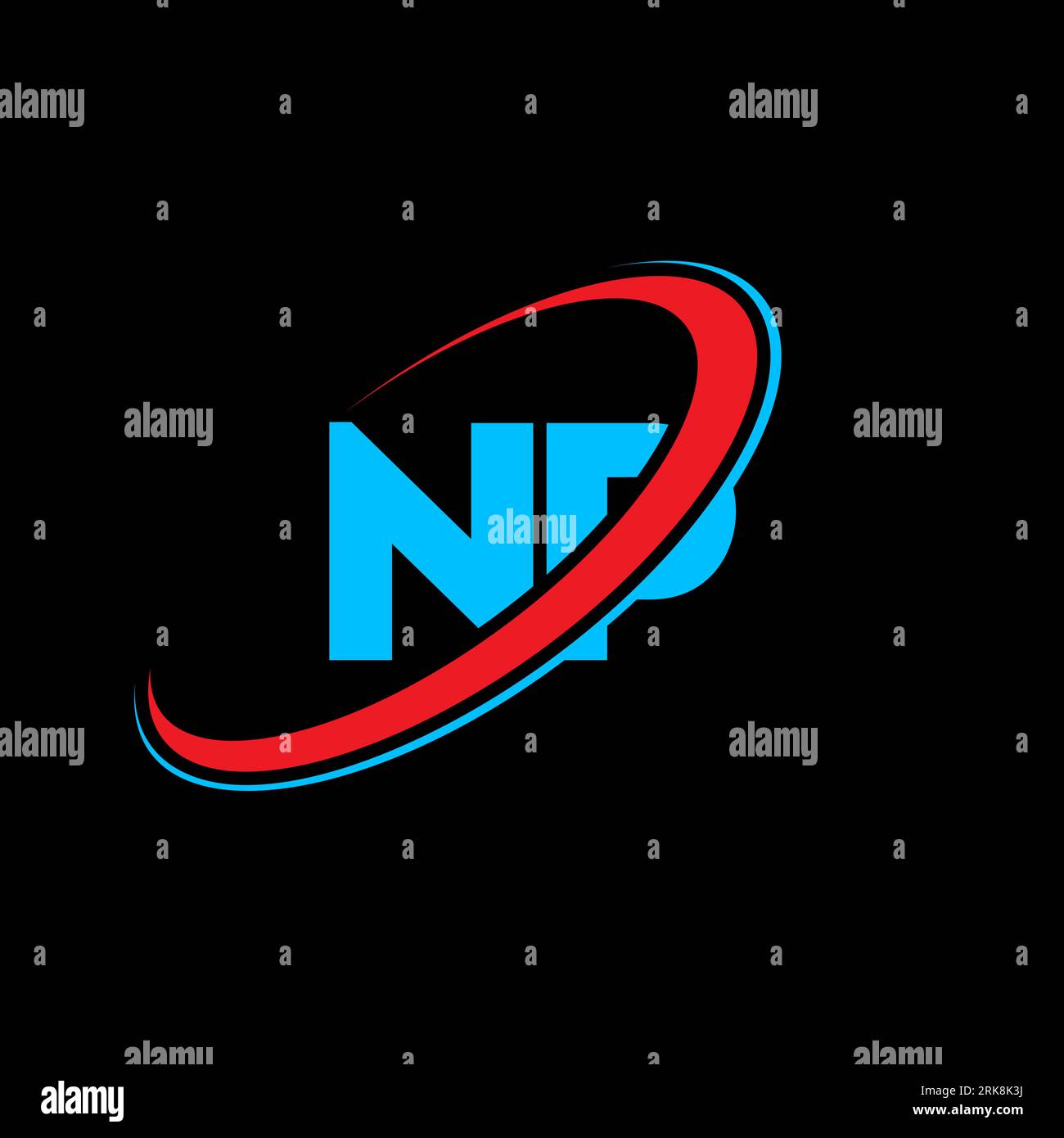 N p letter logo hi-res stock photography and images - Alamy