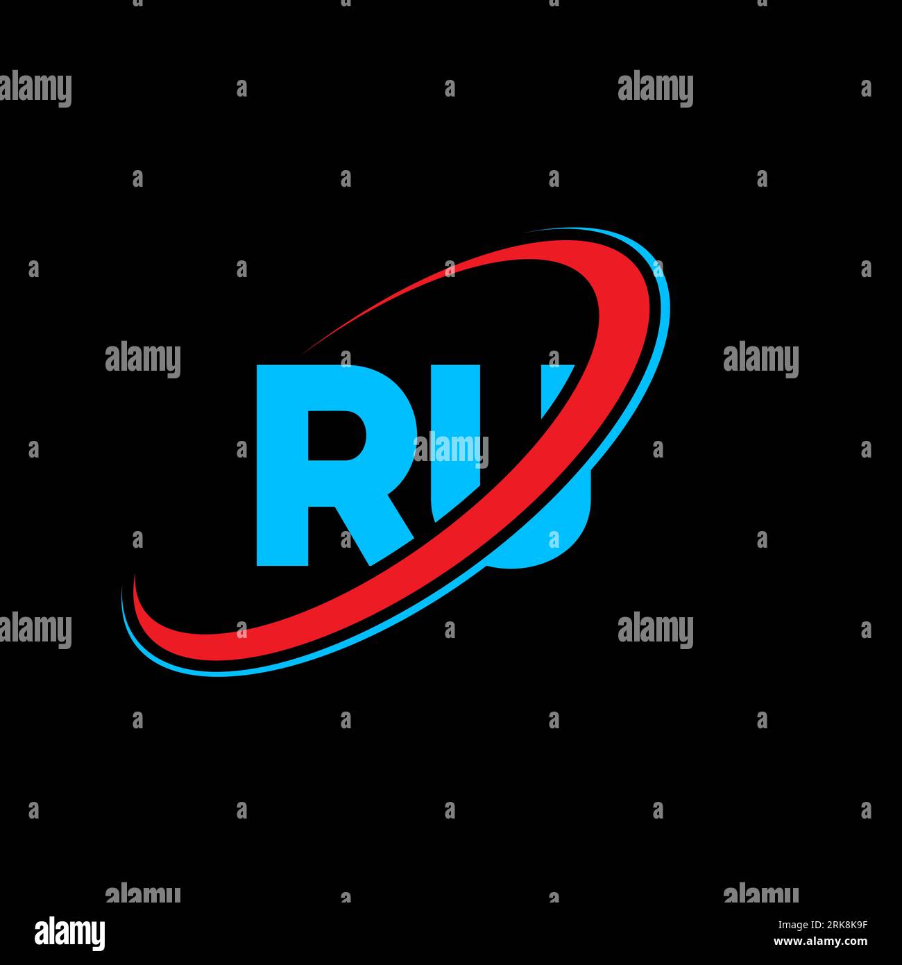 Letter ru Stock Vector Images - Alamy