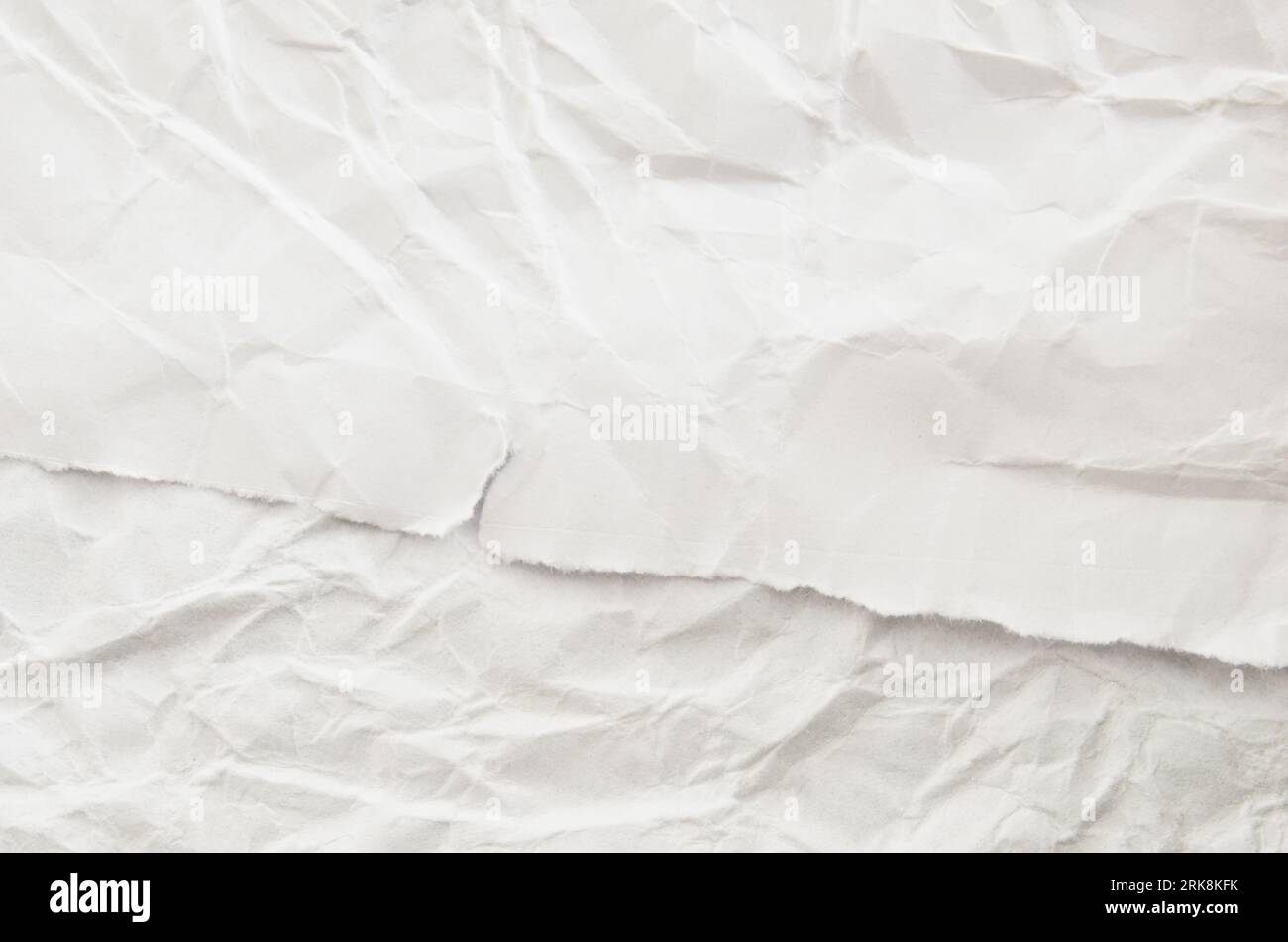 Creative background with scattered overlay of crumpled papers Stock ...