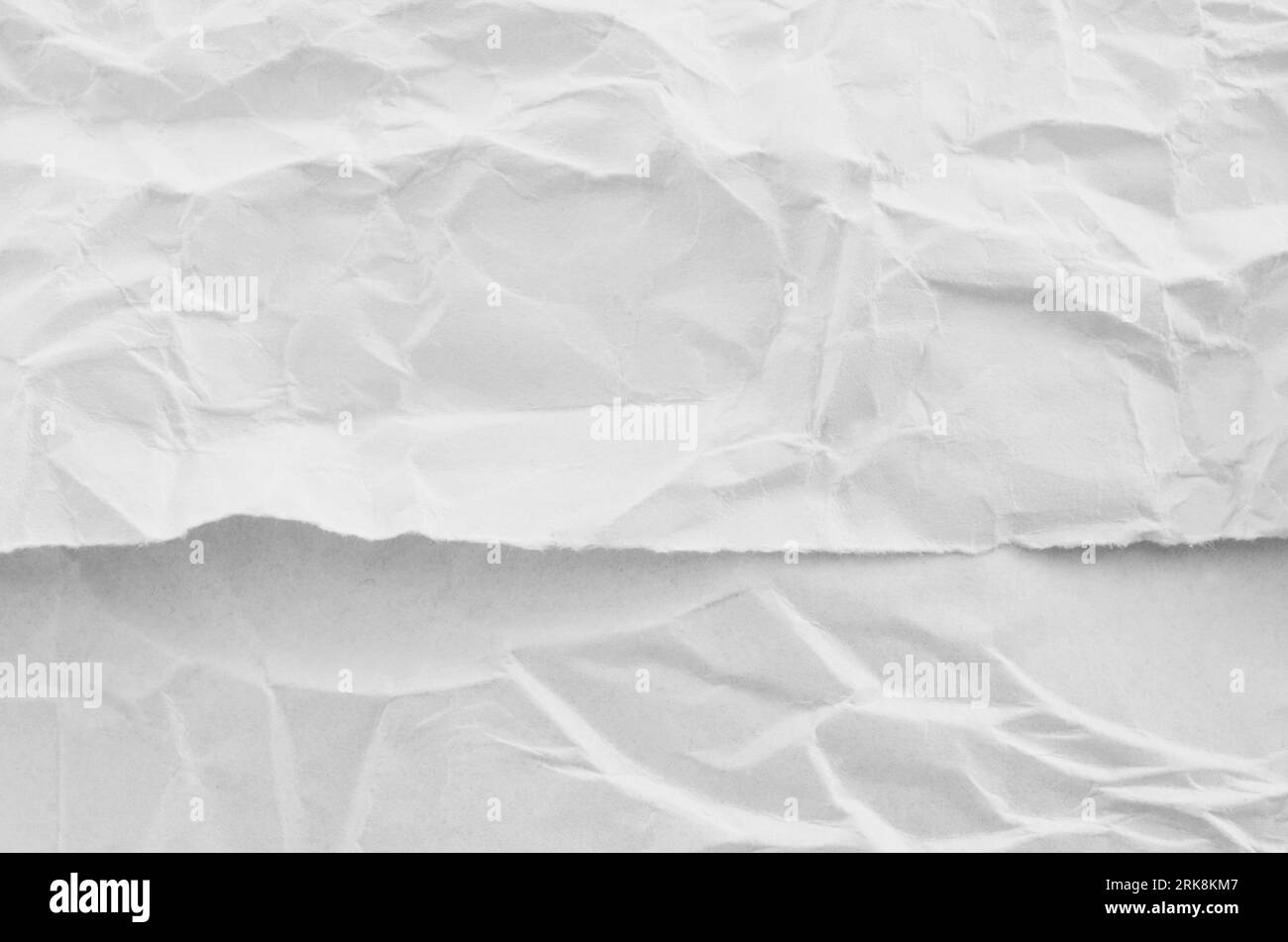 Creative background with scattered overlay of crumpled papers Stock ...