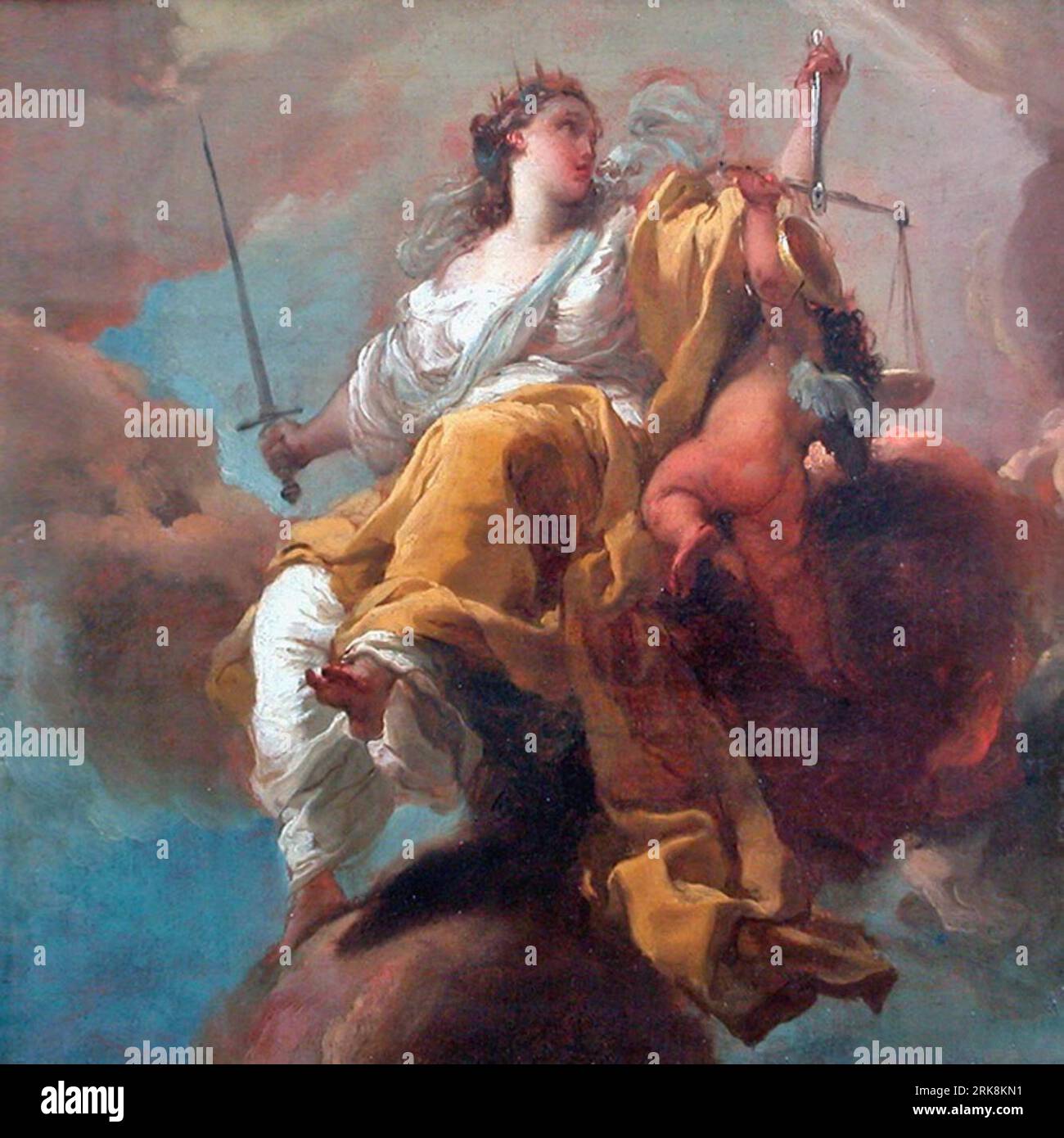 Allegory of the technique hi-res stock photography and images - Alamy