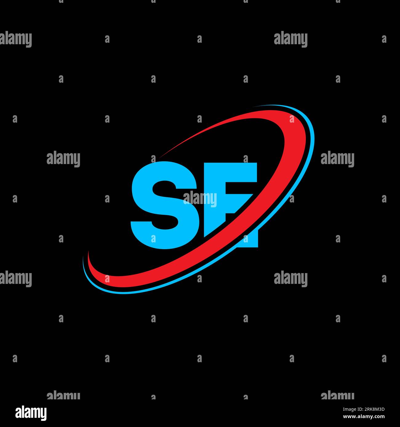 SE S E letter logo design. Initial letter SE linked circle uppercase ...