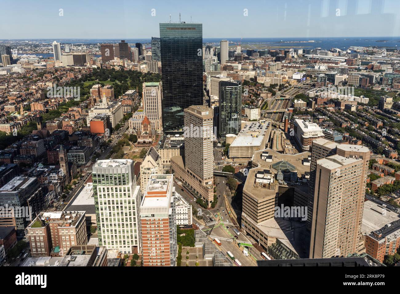 Boston transit aerial hi-res stock photography and images - Alamy
