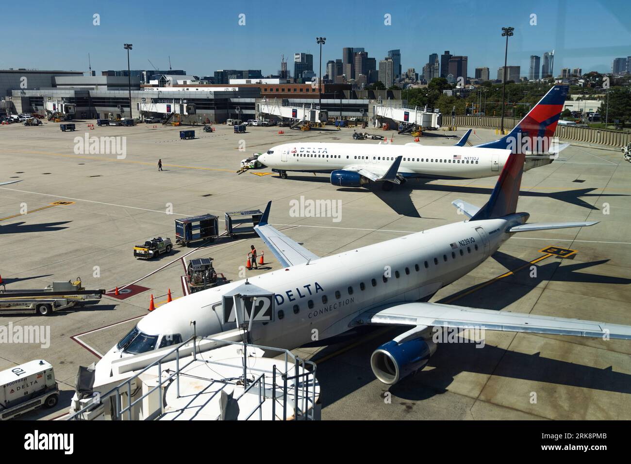 Logan Airport is seen in Boston, Massachusetts. A recent article in the ...