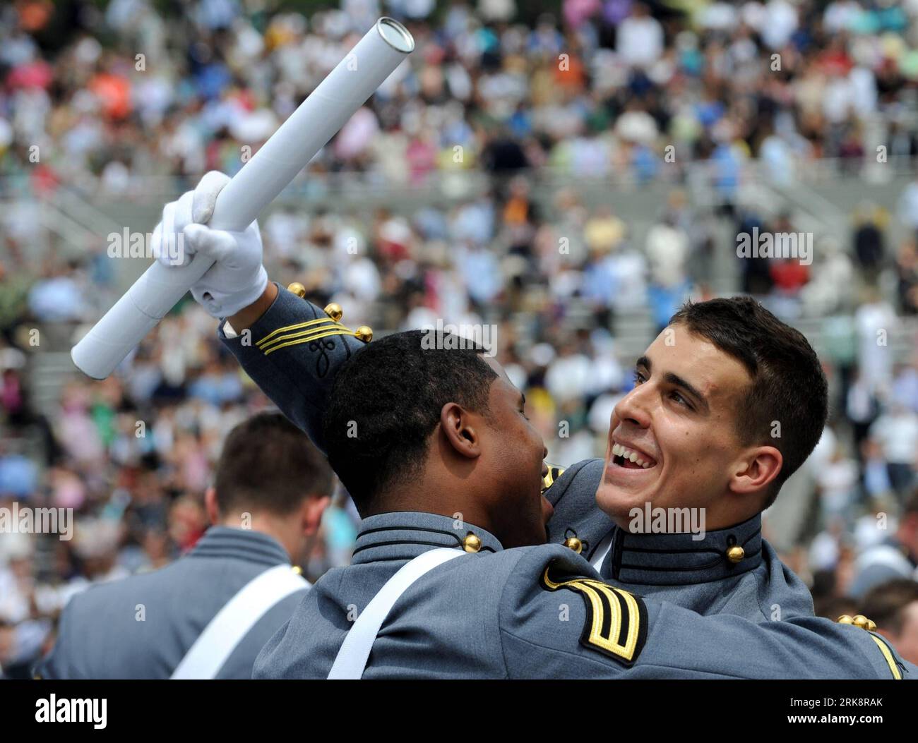 West point military graduation ceremony hi-res stock photography and ...