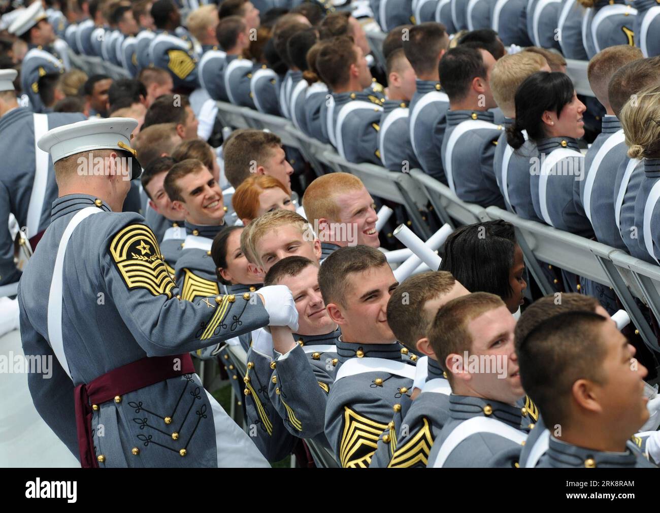West point military graduation ceremony hi-res stock photography and ...