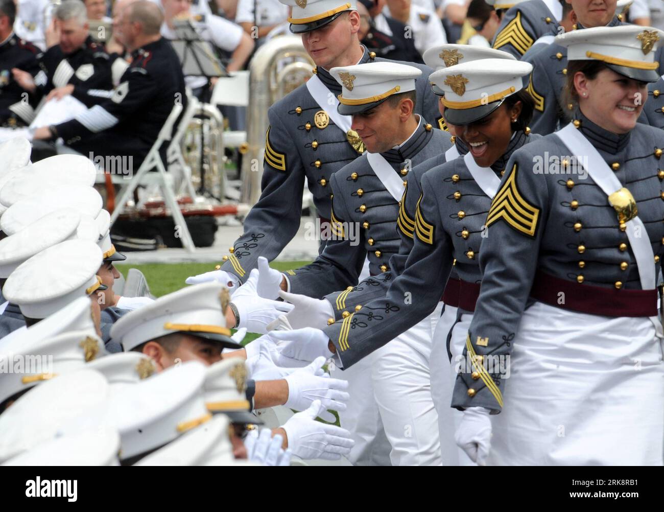 West point military graduation ceremony hi-res stock photography and ...