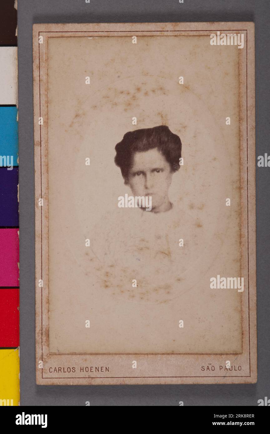 Mulher Anônima - Carlos Hoenen - São Paulo 1889 by Carlos Hoenen Stock ...