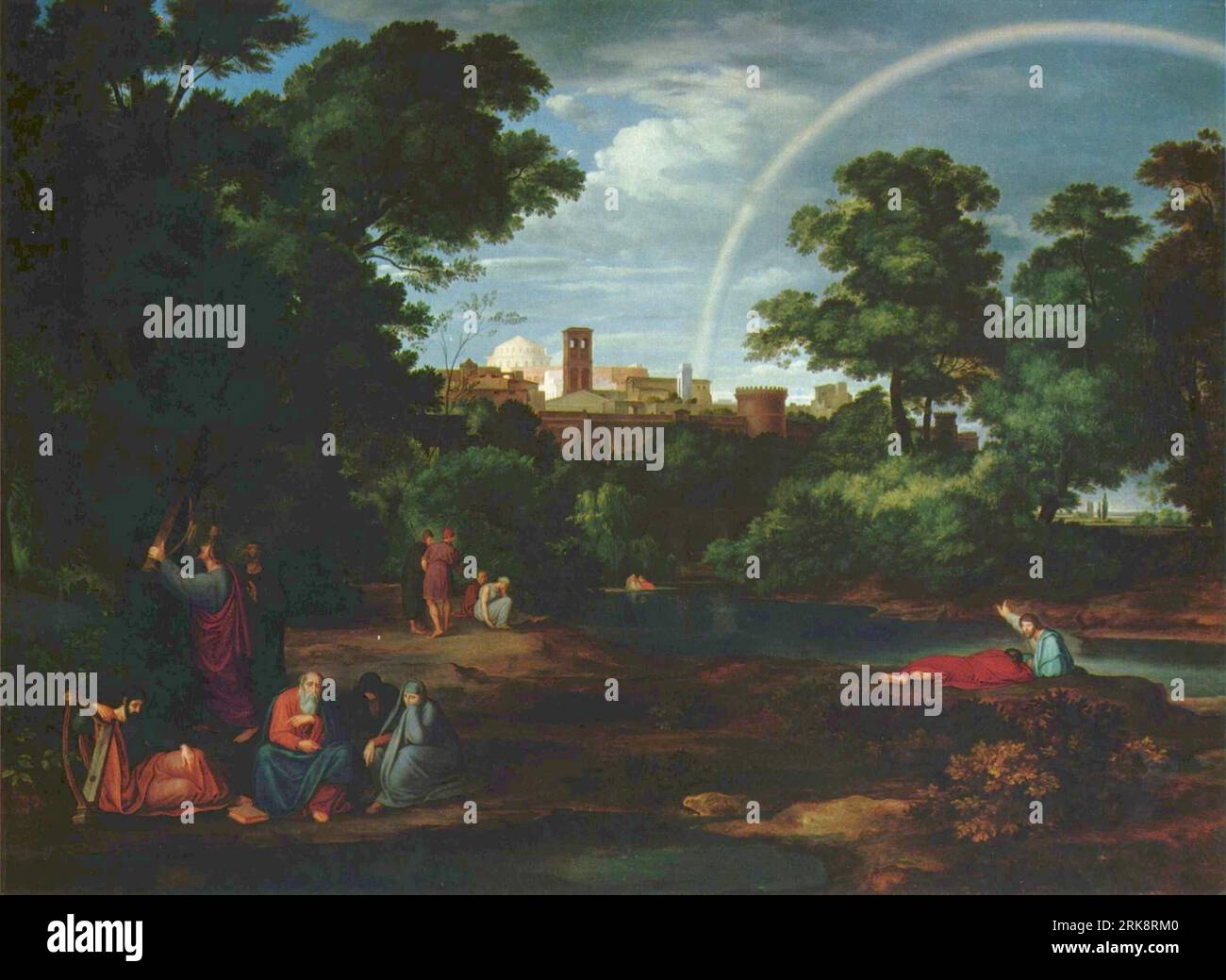 The Jews in the Babylonian Captivity circa 1830 by Ferdinand Olivier ...