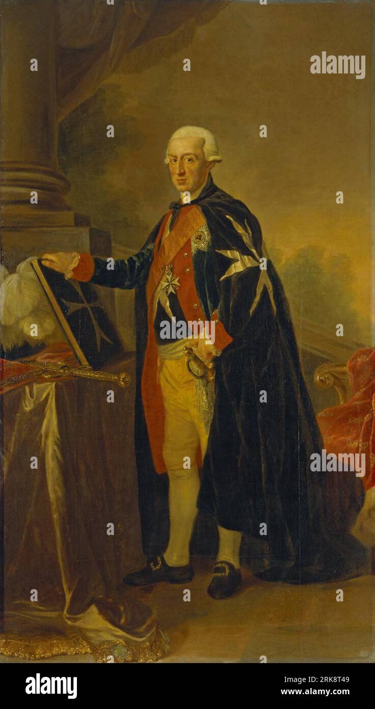 Portrait of Prince Augustus Ferdinand of Prussia 1773 by Anna Dorothea ...